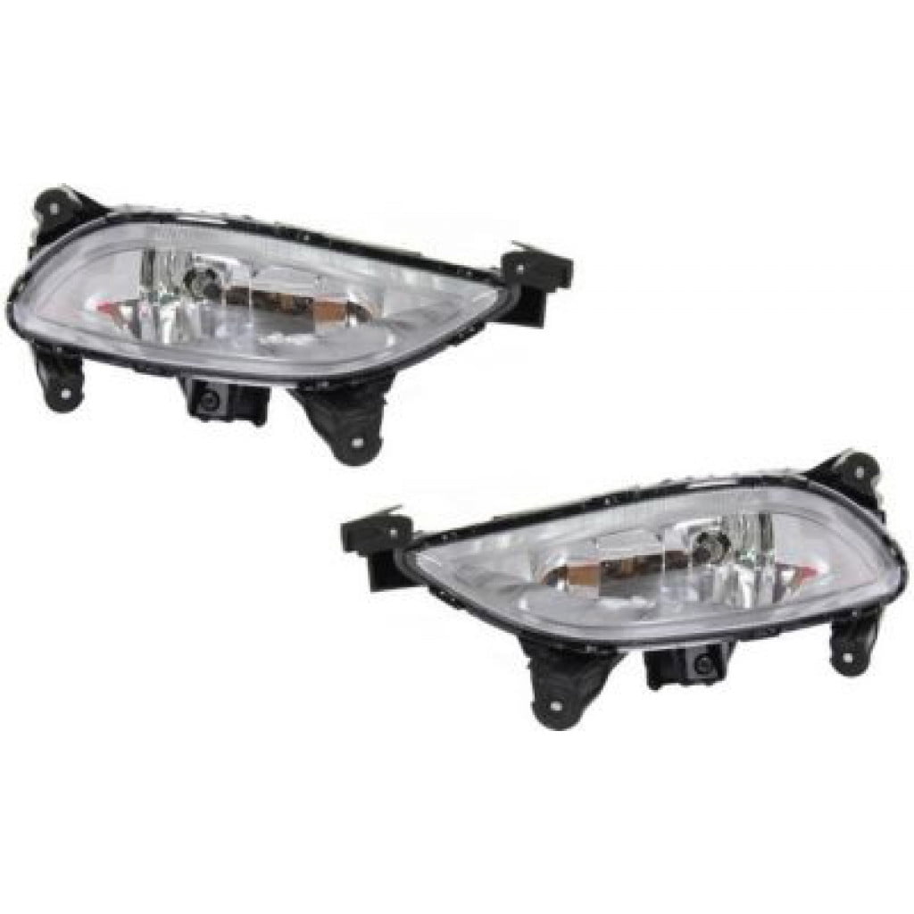 For 2011-2013 Hyundai Sonata Pair Fog Lights Driver and Passenger Side ...