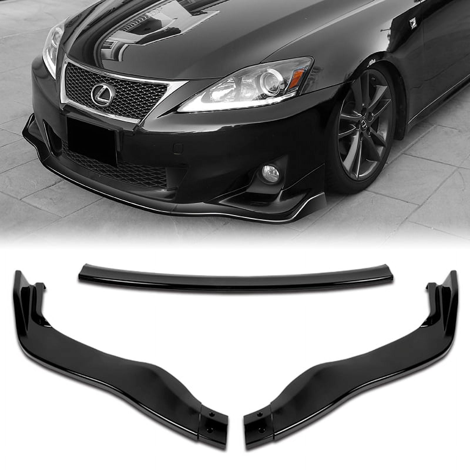 For 2011-2013 Lexus IS250 IS350 Painted Black Front Bumper Body Kit ...