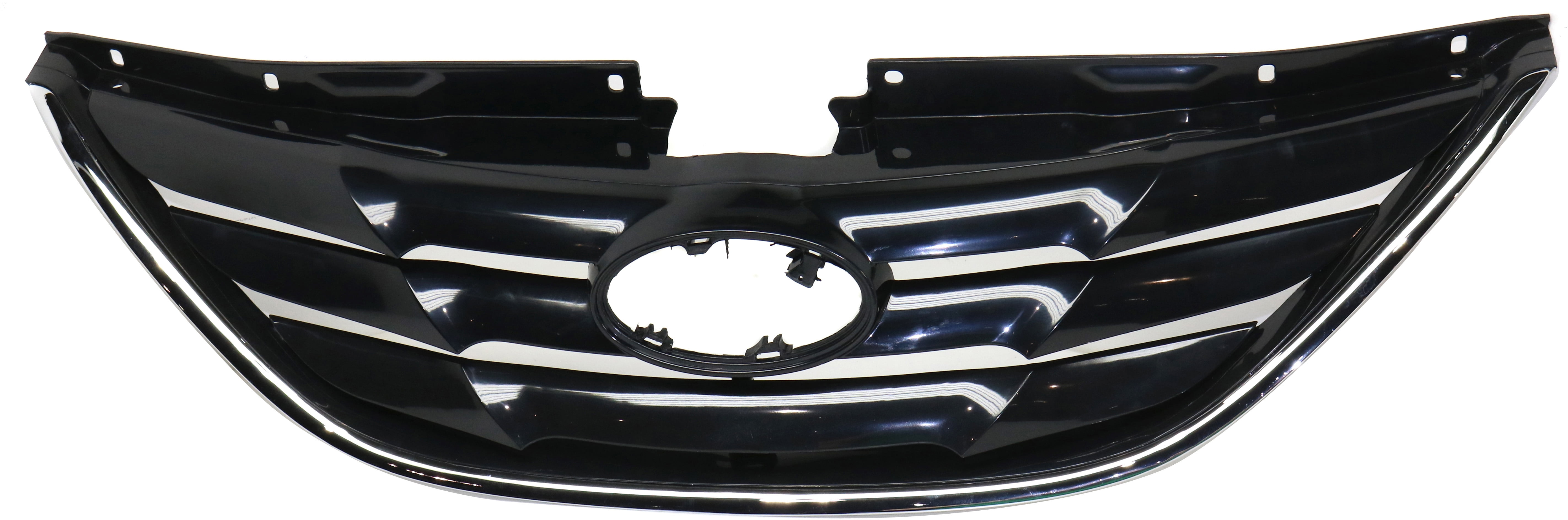 For 2011-2014 Sonata Grille Assembly Front Black Plastic HY1200162 ...