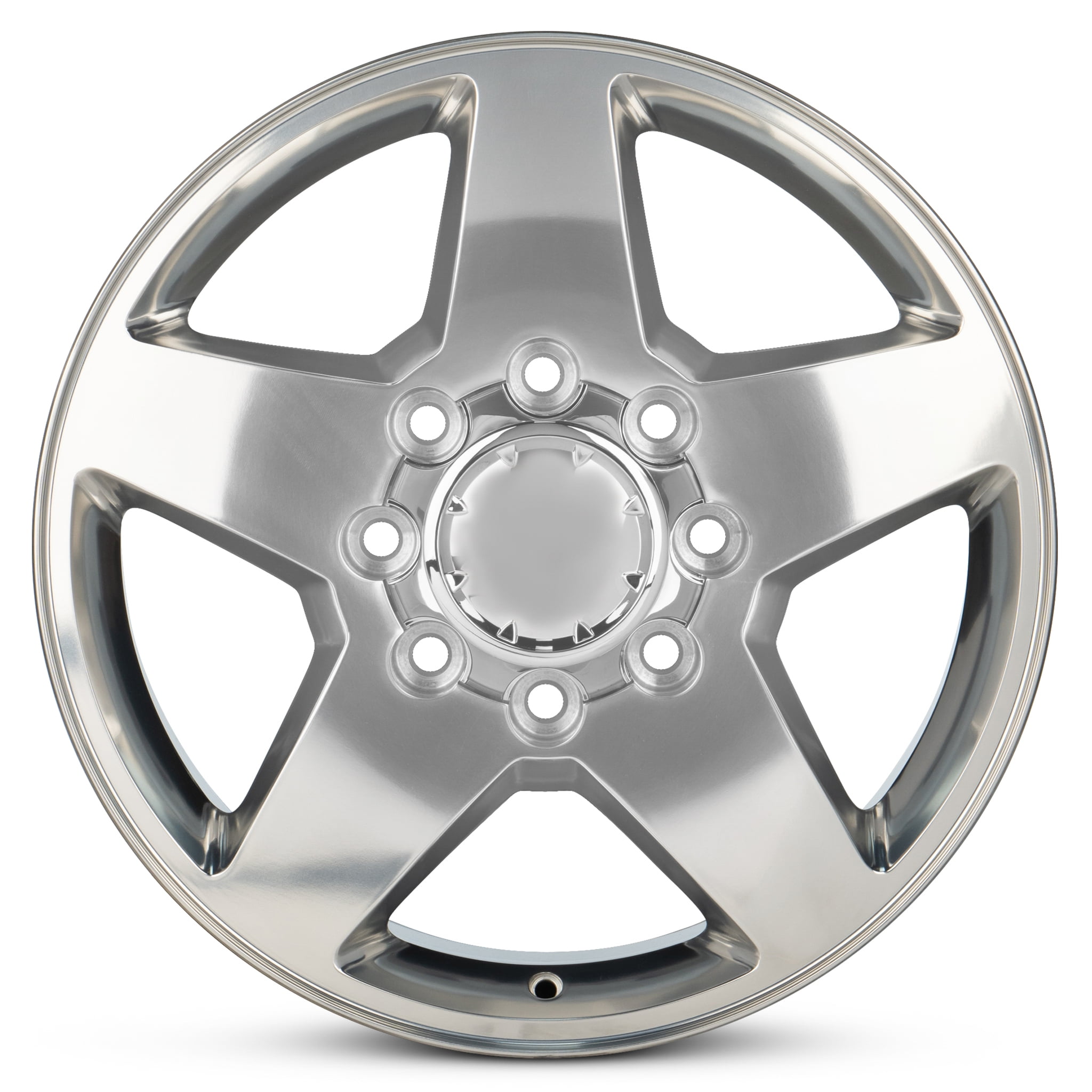 For 2011-2015 Chevrolet Silverado 3500 20 Inch Polished Silver Rim - OE ...