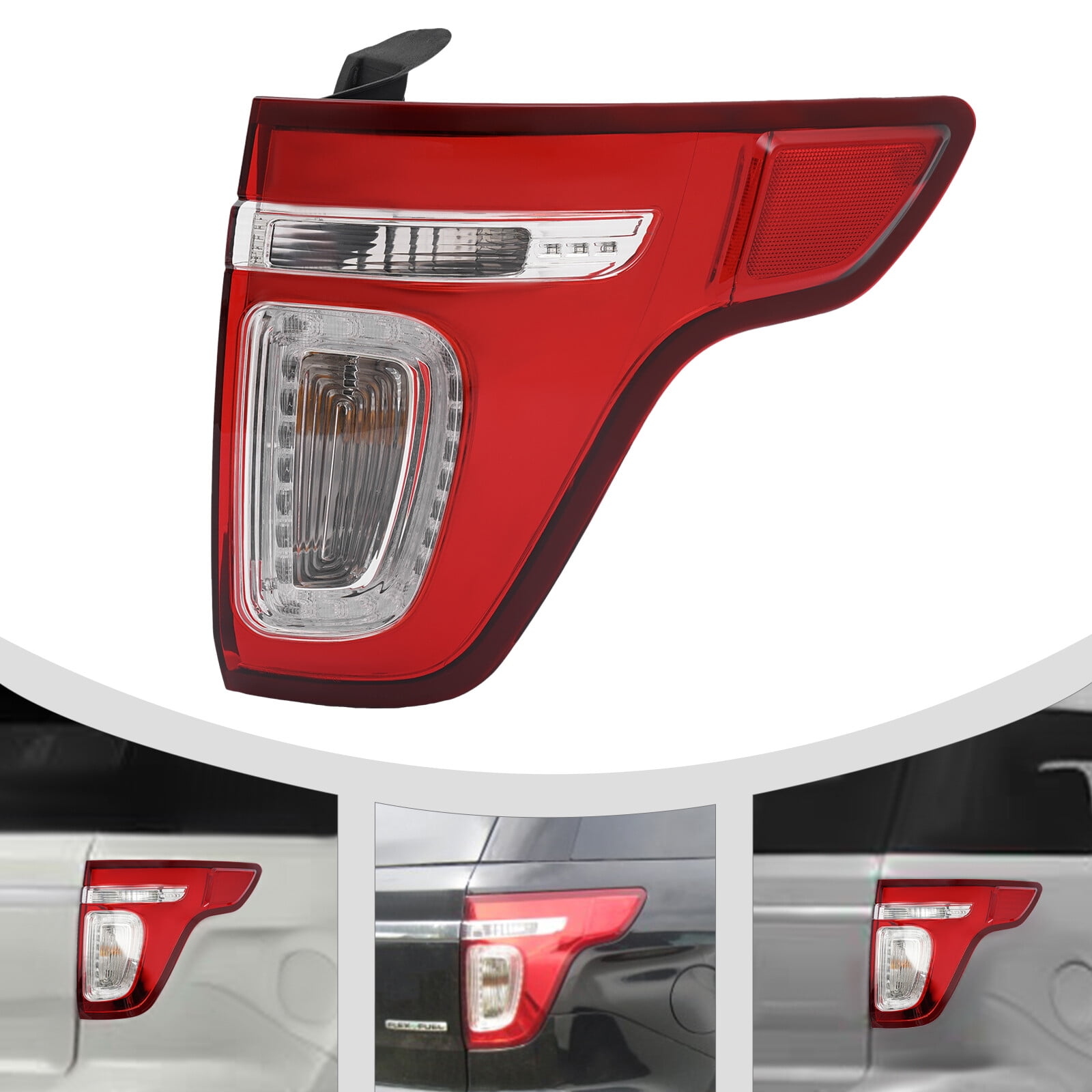 For 2011-2015 Ford Explorer 12V Halogen Tail Light Rear Brake Lamp ...