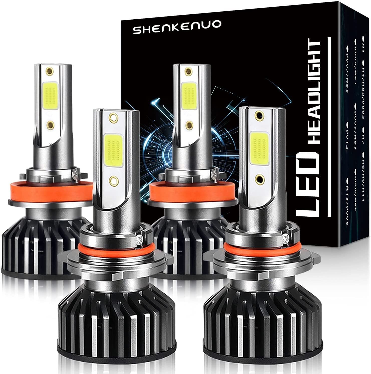 For 2011-2015 Ford explorer Headlights,9005/HB3 High Beam H11 Low Beam ...