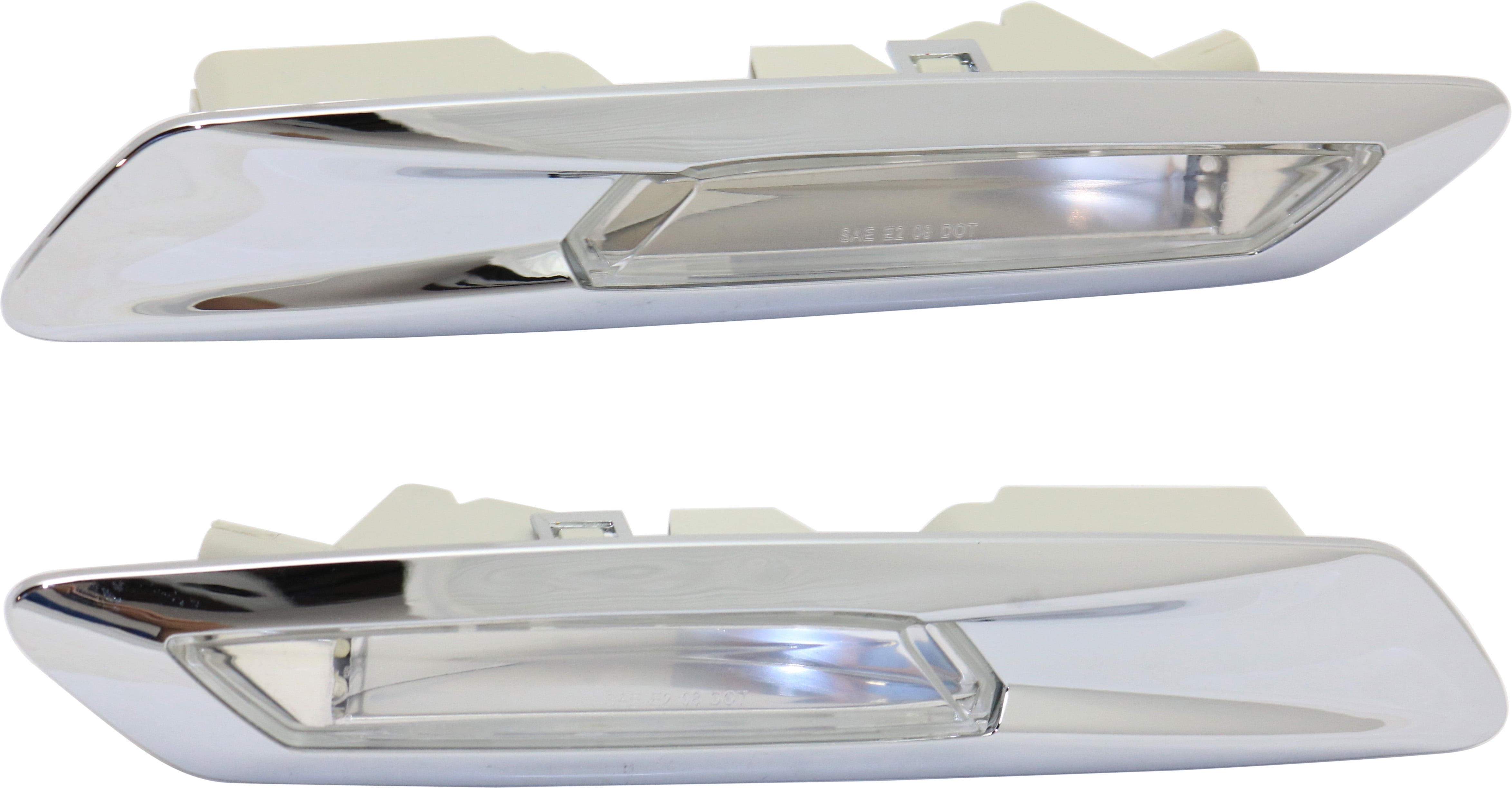 For 2011-2016 535i Marker Front lear Plastic SET PAIR - Walmart.com