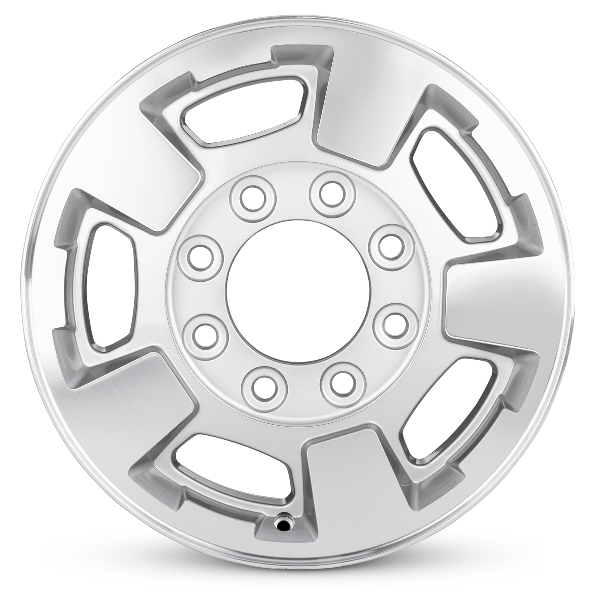 For 2011-2016 Chevrolet Silverado 3500 17 Inch Machined Face with ...