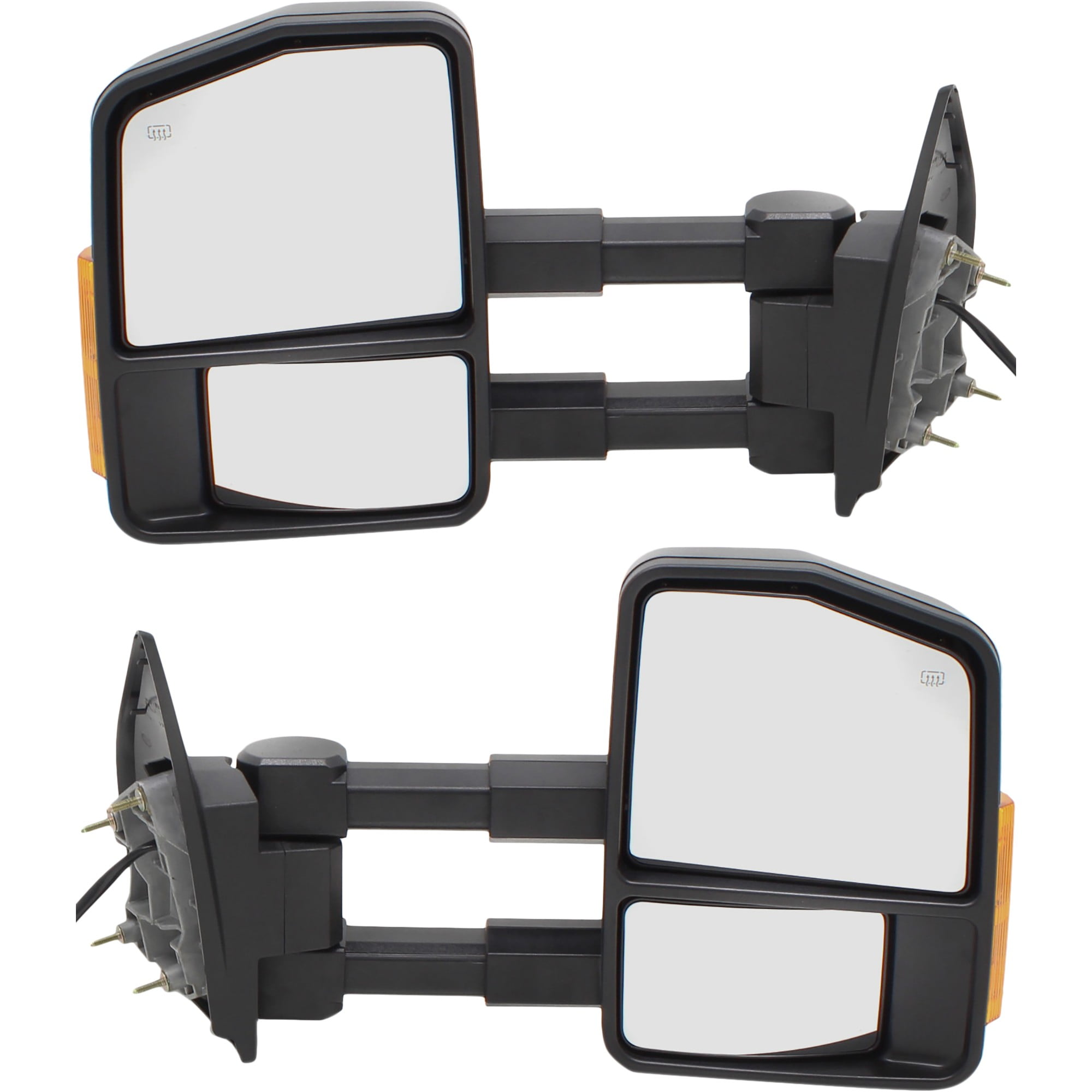 For 2011-2016 F-250 Super Duty Right Mirror Black BC3Z 17682 BA ...
