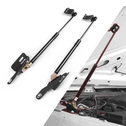 For 2011-2018 Jeep Wrangler JK Steel Front Hood Lift Support Strut Kit ...