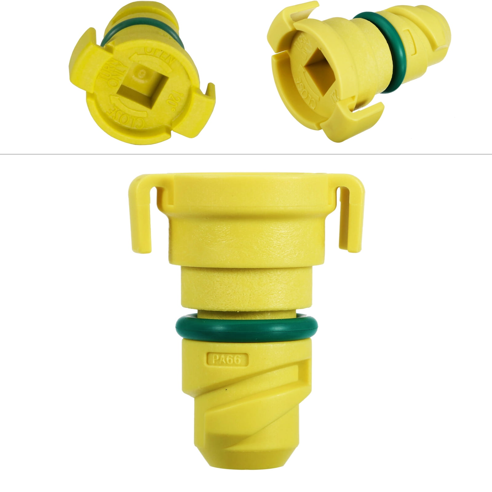 For 2011-2020 Ford Super Duty Engine Plastic Oil Pan Drain Plug Diesel ...