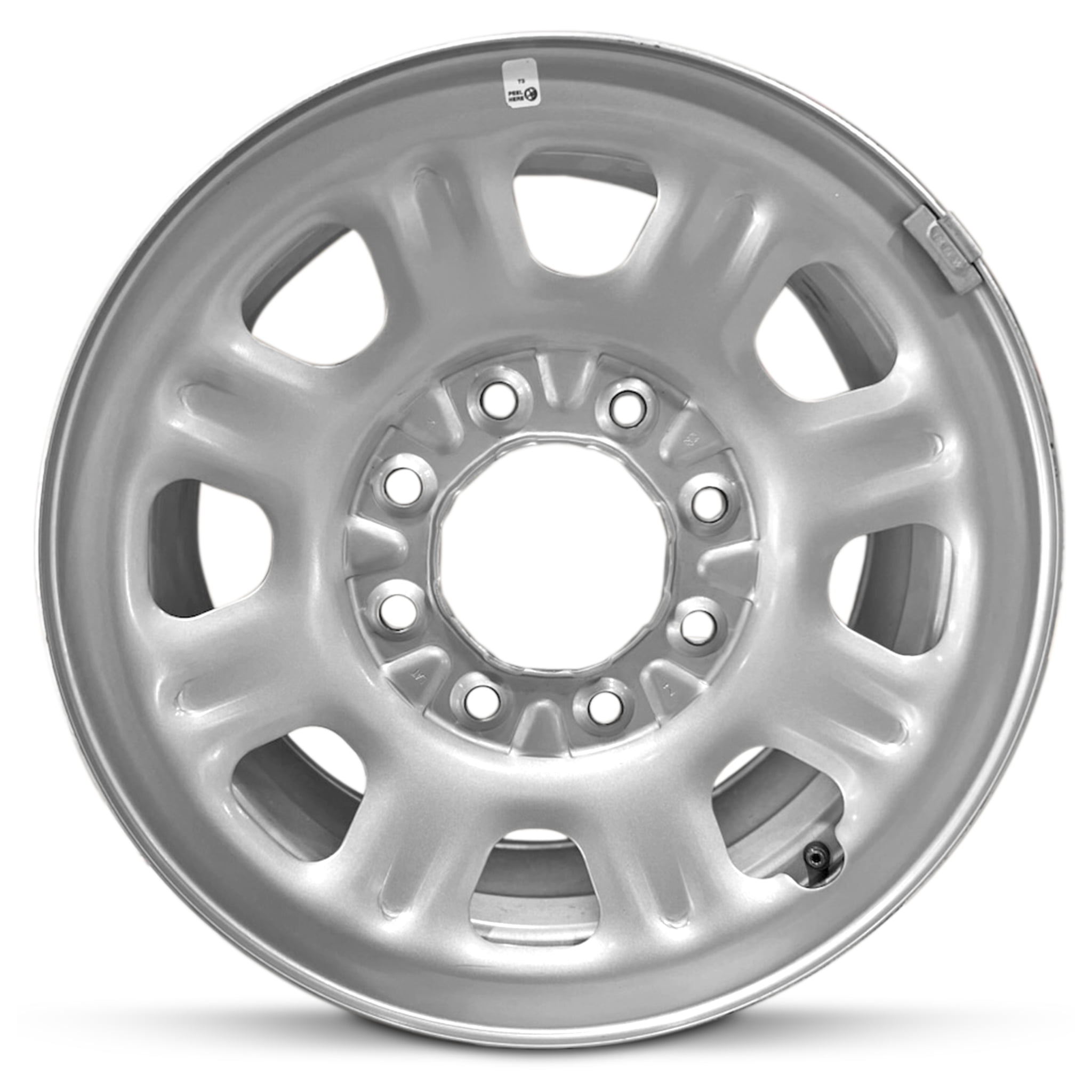 For 2011-2025 Chevrolet Silverado 2500 18 Inch Powder-Coated Silver ...