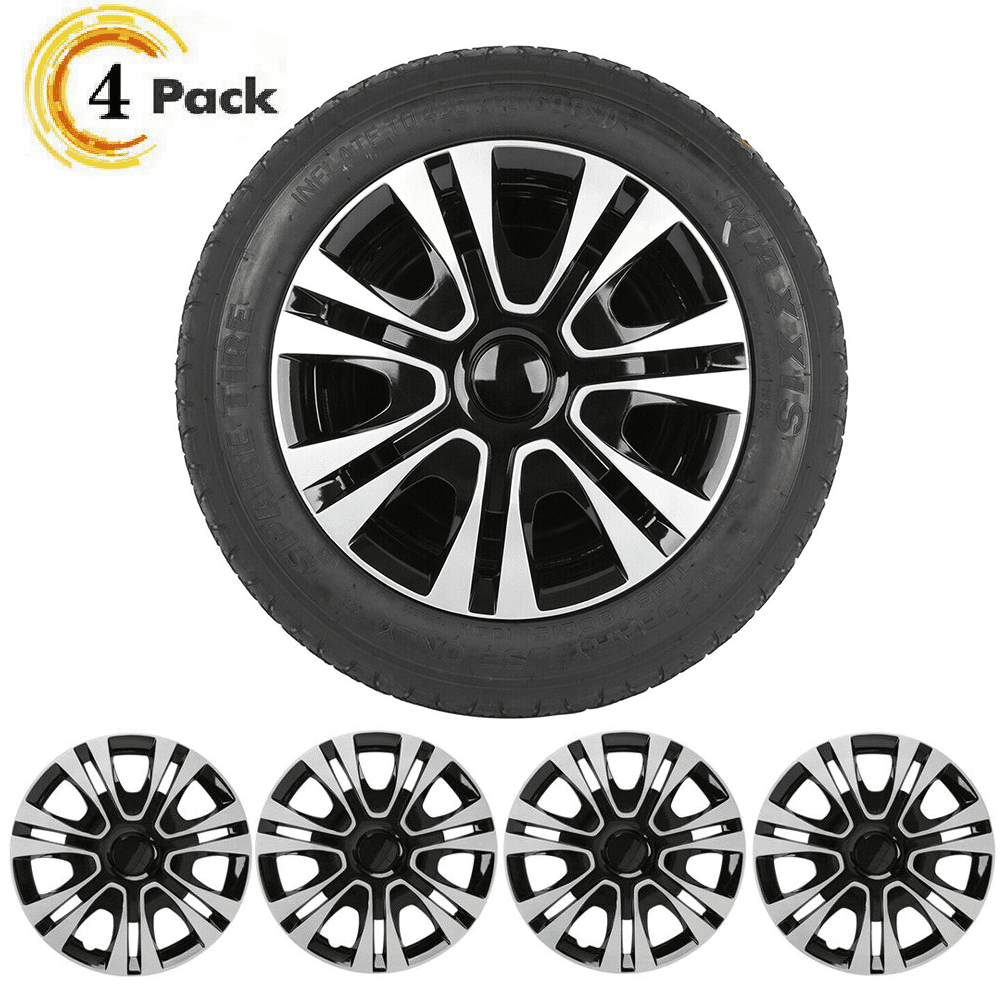 For 2011 Honda 15" Set of 4 Wheel Covers Full Rim Snap On Hub Caps Tire ...