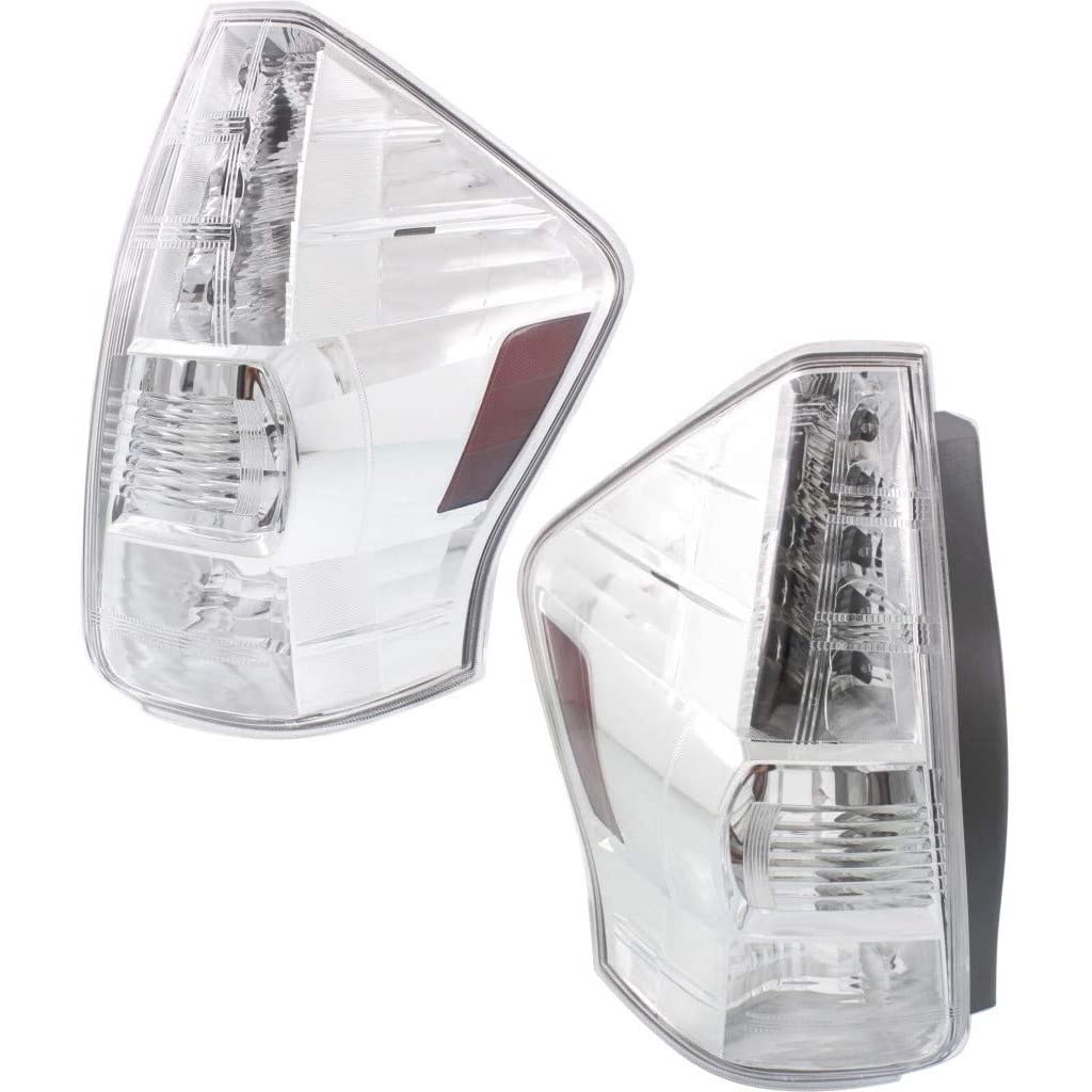 For 2012-2014 Toyota Prius v Pair Rear Tail Lights Driver and Passenger ...