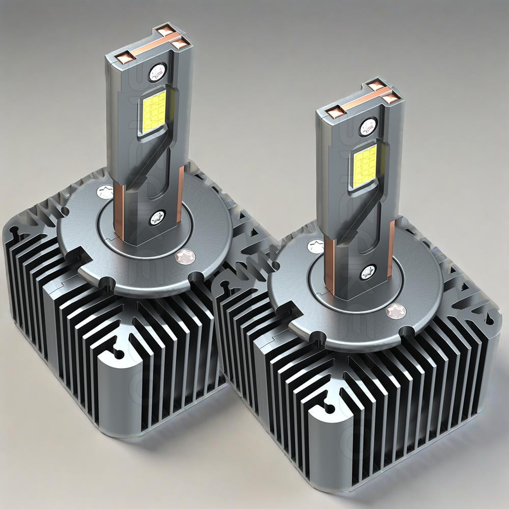 For 2012-2015 Tesla Model S -Plug&play D3S LED Headlight Bulbs Kit ...