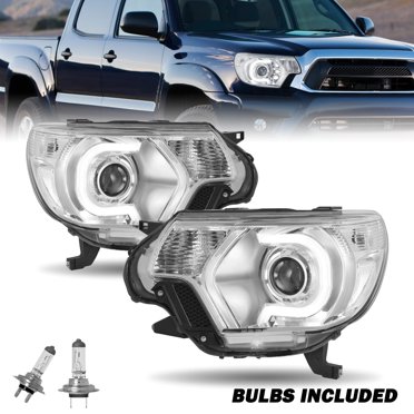 Set of 2 HeadLights for Toyota Tacoma 2005-2011 TO2502157 TO2503157 ...