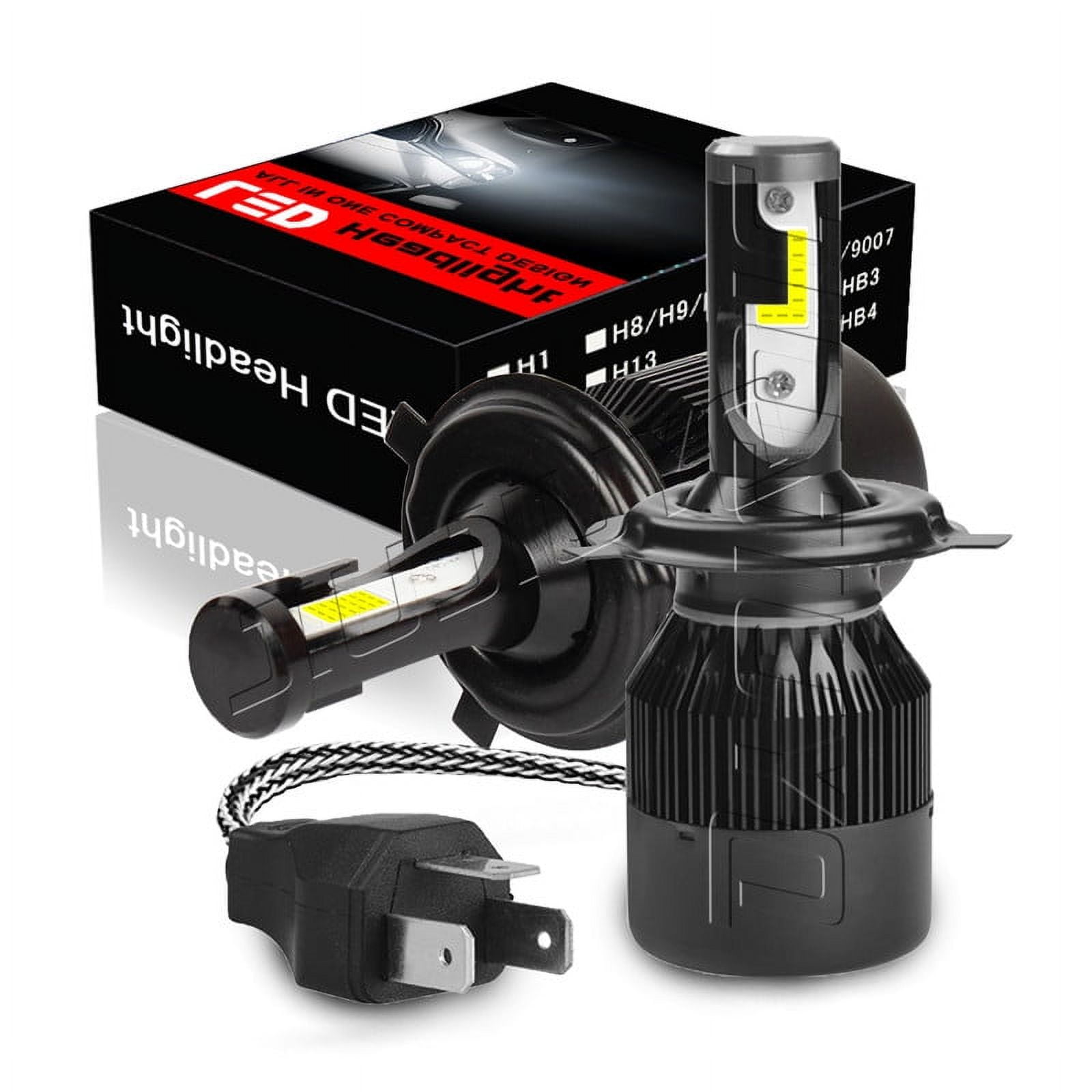 For 2012-2019 Suzuki Swift High and Low Beam H4 LED Headlight Bulbs ...