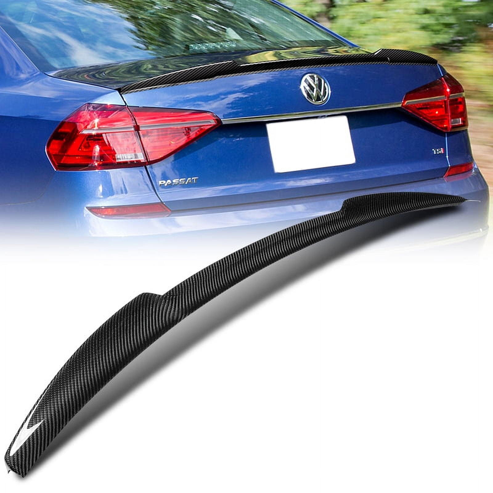 For 2012-2019 Volkswagen VW Passat V-Style Carbon Fiber Duckbill Trunk ...