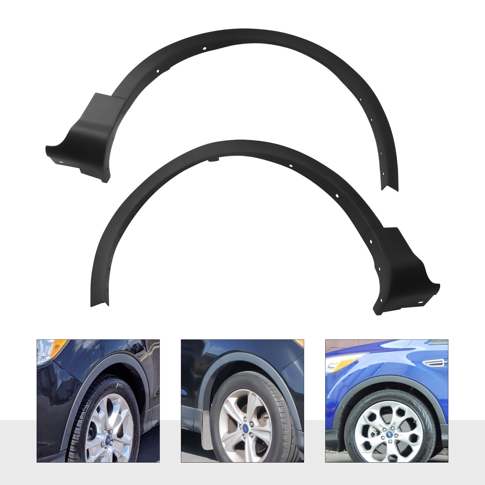 For 2013-2016 Ford Escape Front Fender Flare Wheel Well Arch Molding ...