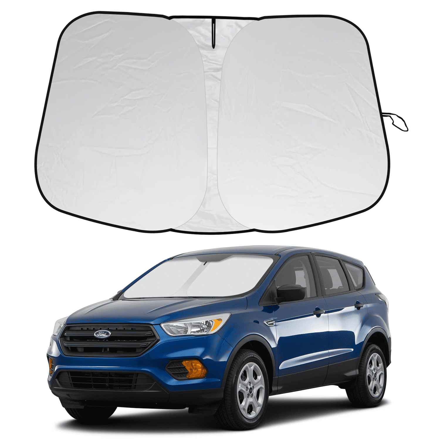 For 2013-2019 Ford Escape Foldable Windshield Sun Shade Visor UV Block ...