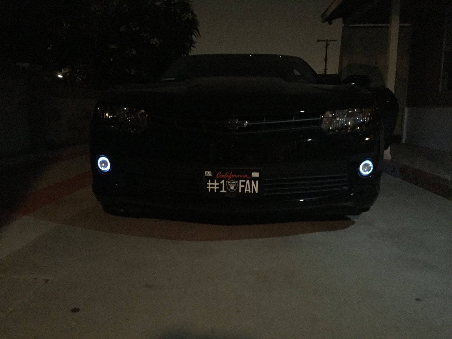 For 2014 2015 2016 Chevy Camaro LS LT Non-Halo Fog Lamp Driving Light ...