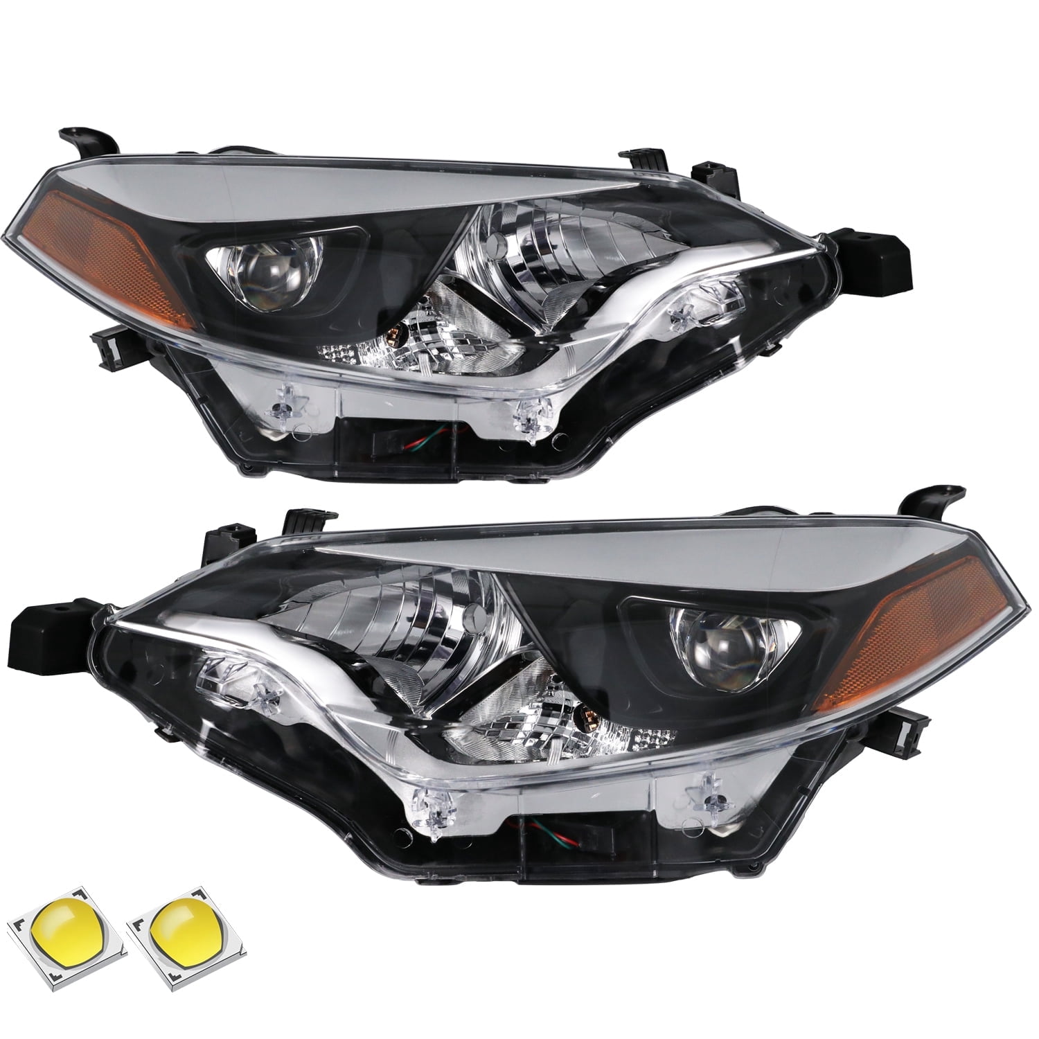 For 2014 2015 2016 Toyota Corolla Sedan 4Dr Left Side/Right Passenger ...