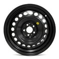 For 2014-2023 Jeep Cherokee 17 Inch Painted Black Steel - New OEM Rim ...