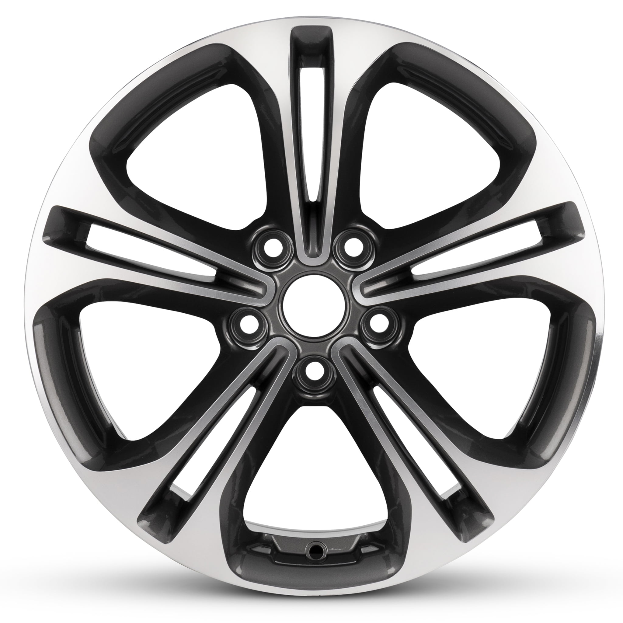 For 2014-2016 Kia Forte 17 Inch Machine Face Gunmetal Rim - OE Direct ...