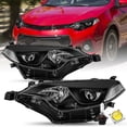 For 2014-2016 Toyota Corolla Halogen Headlights Assembly Headlamps Left ...