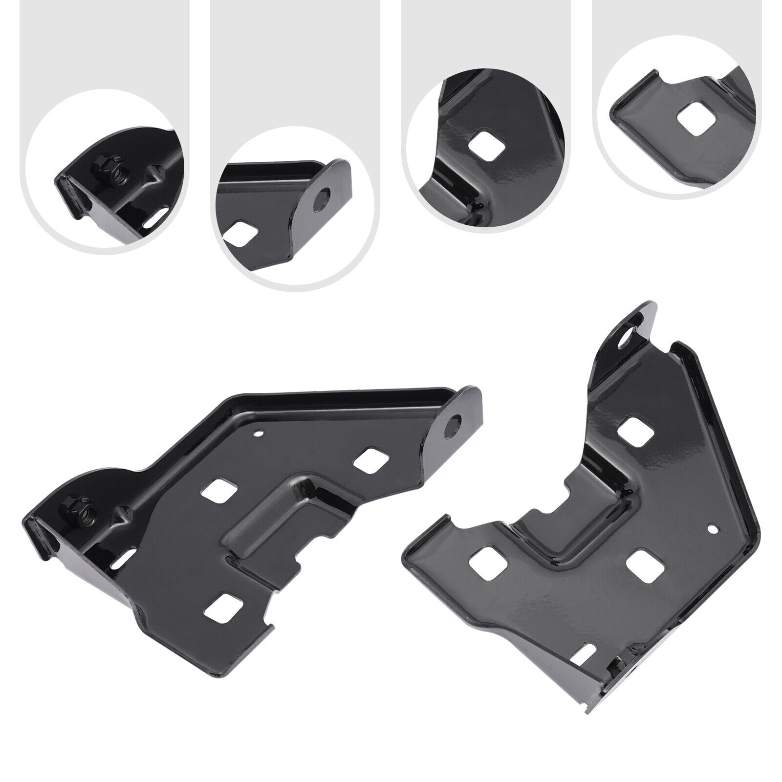 For 2014-2017 2018 Chevrolet Silverado 1500 2Pcs Front Bumper Inner ...