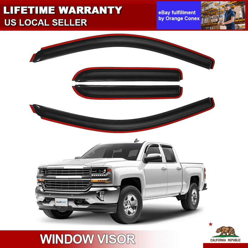 Silverado Rain Guards
