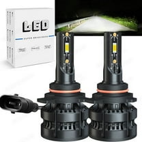 For 2013-2015 Dodge Dart Bright 9012 LED Headlight Bulbs High/Low Beam ...