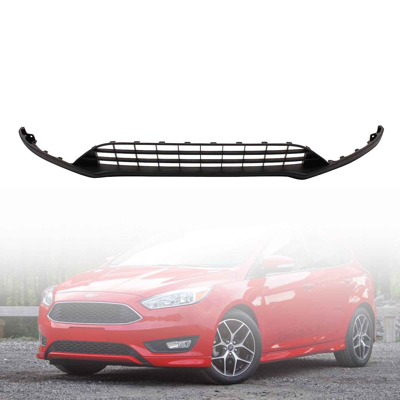 For 2015-2018 Ford Focus Front Bumper Lower Valance Panel Grill Black ...