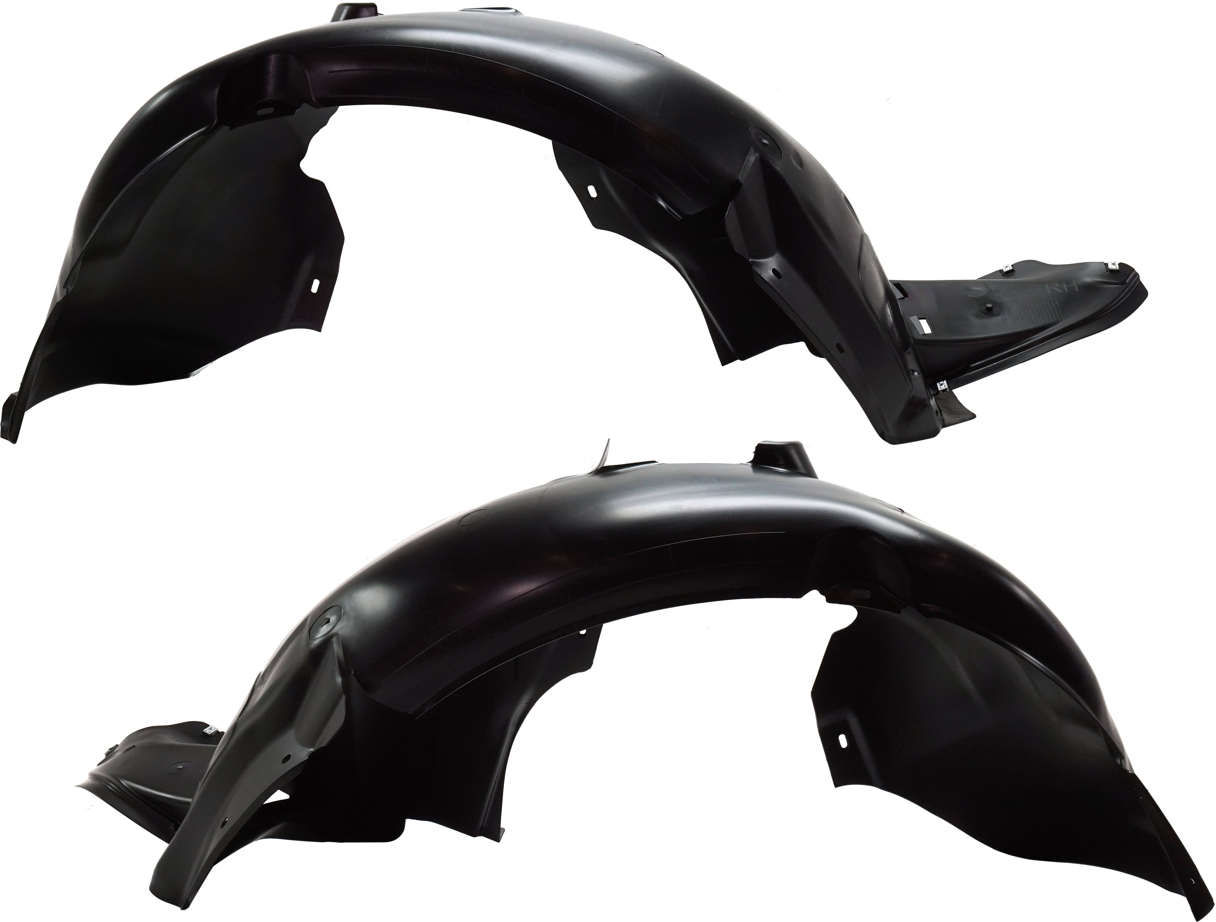 For 2015-2018 Jetta Fender Liner Front Plastic SET PAIR - Walmart.com