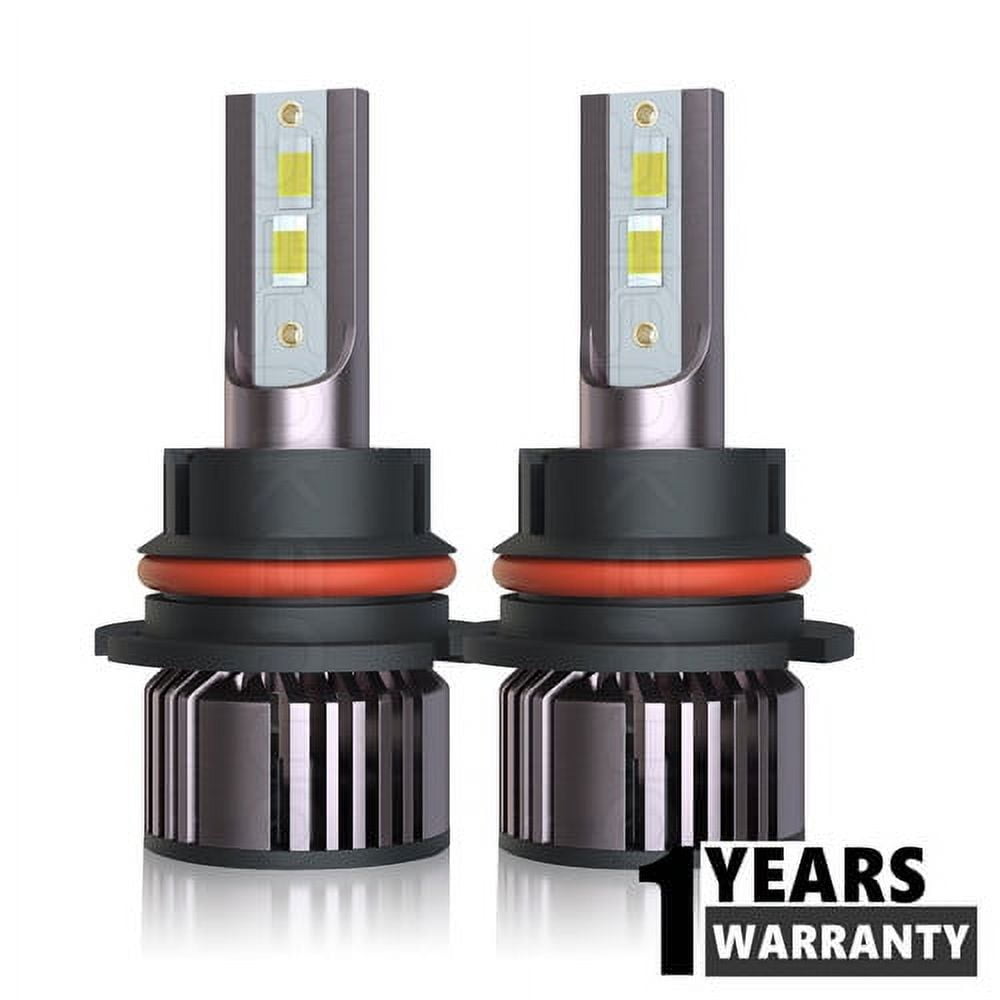 For 2015-2018 Mitsubishi Mirage 9007 LED Headlight Hi/Lo Bulbs 6000k ...