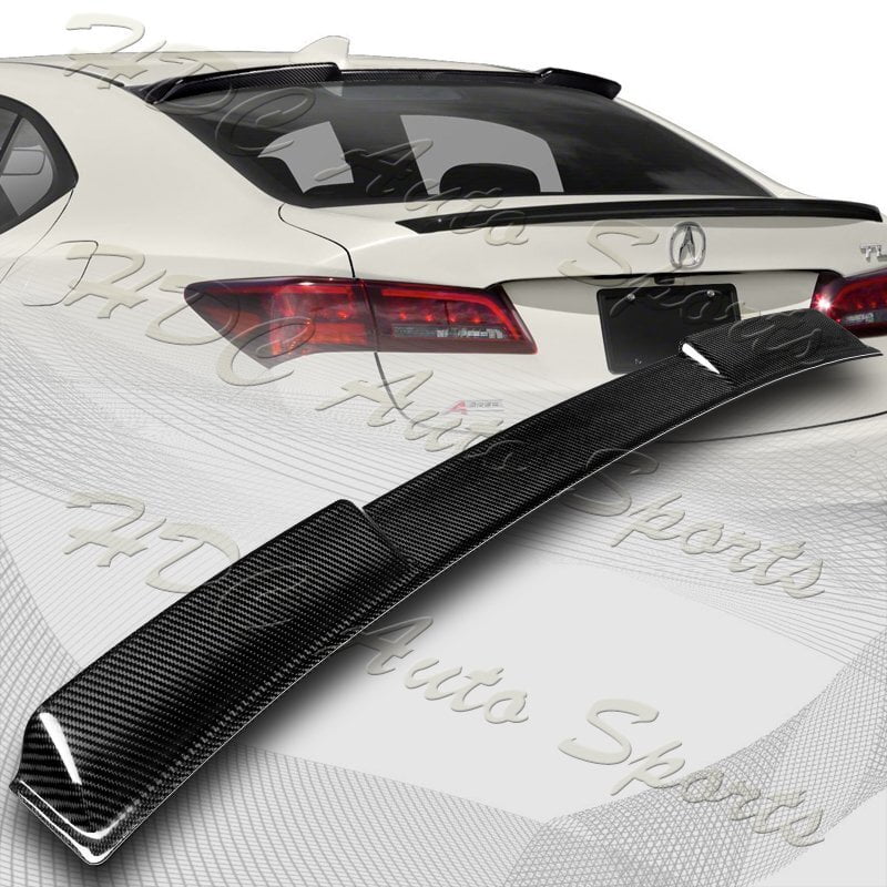 For 2015-2020 Acura TLX STP-Style Real Carbon Fiber Rear Window Roof ...