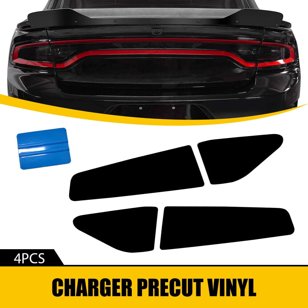 For 2015-2022 DODGE CHARGER Tail Light Rear PreCut Tint Overlay Vinyl ...