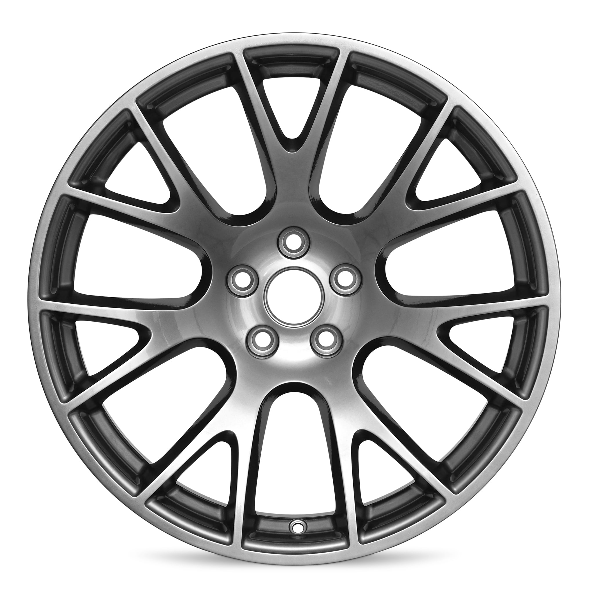 For 2015-2019 Dodge Charger 20 Inch Hyper Black Rim - OE Direct ...
