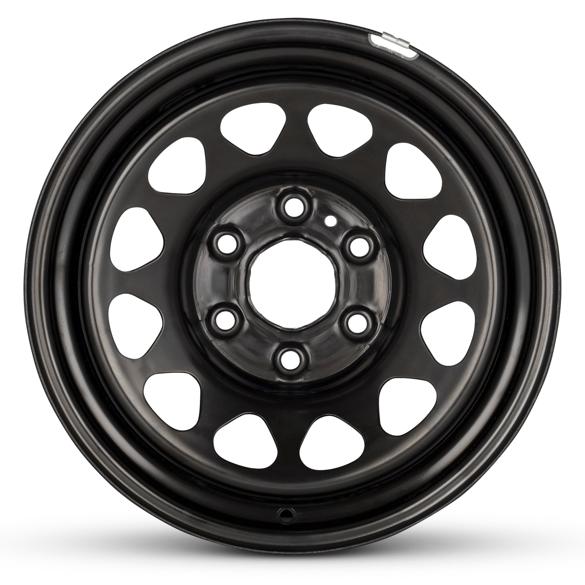 For 2023-2025 Chevrolet Silverado 1500 17 Inch Painted Black Steel ...