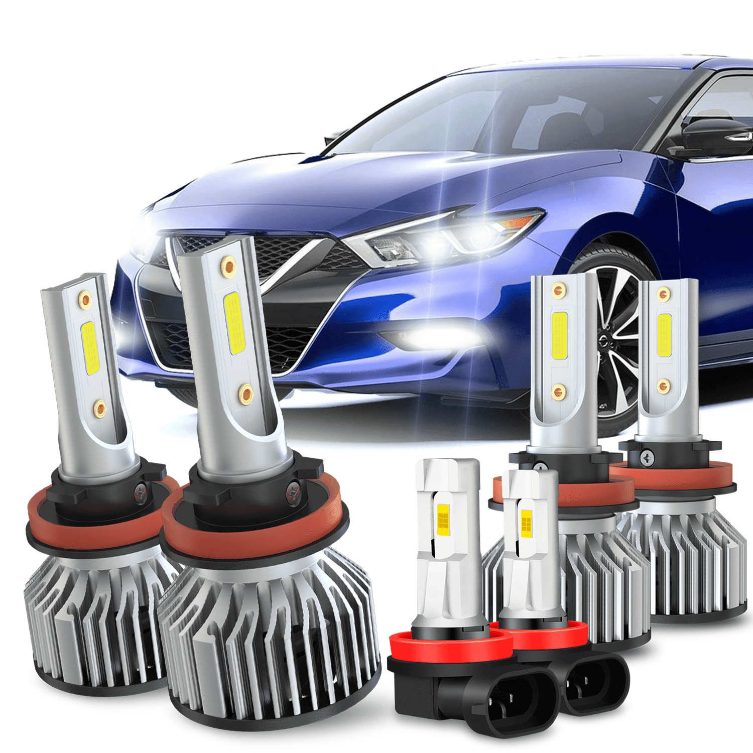 For 2016 2017 2018 Nissan Maxima LED Headlight High/Low Beam Fog light ...