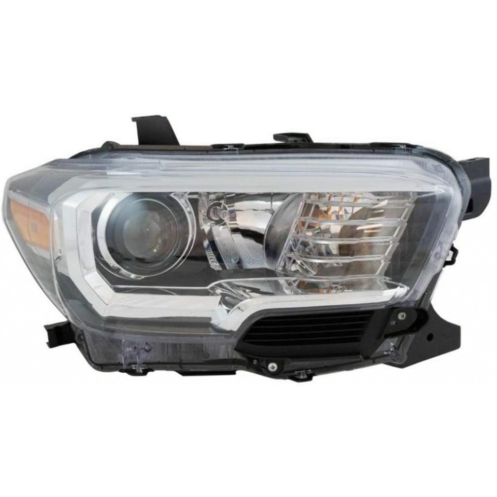 For 2016-2017 Toyota Tacoma Head Light Passenger Side TO2503243 Black ...