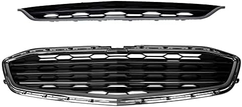 For 2016-2018 Chevrolet Malibu Grille Assembly Chrome Trim Honeycomb ...