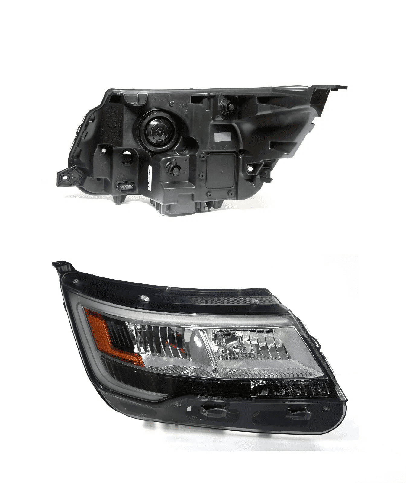 For 2016-2018 Explorer Base Passenger Headlight w/o LED DRL RH # ...