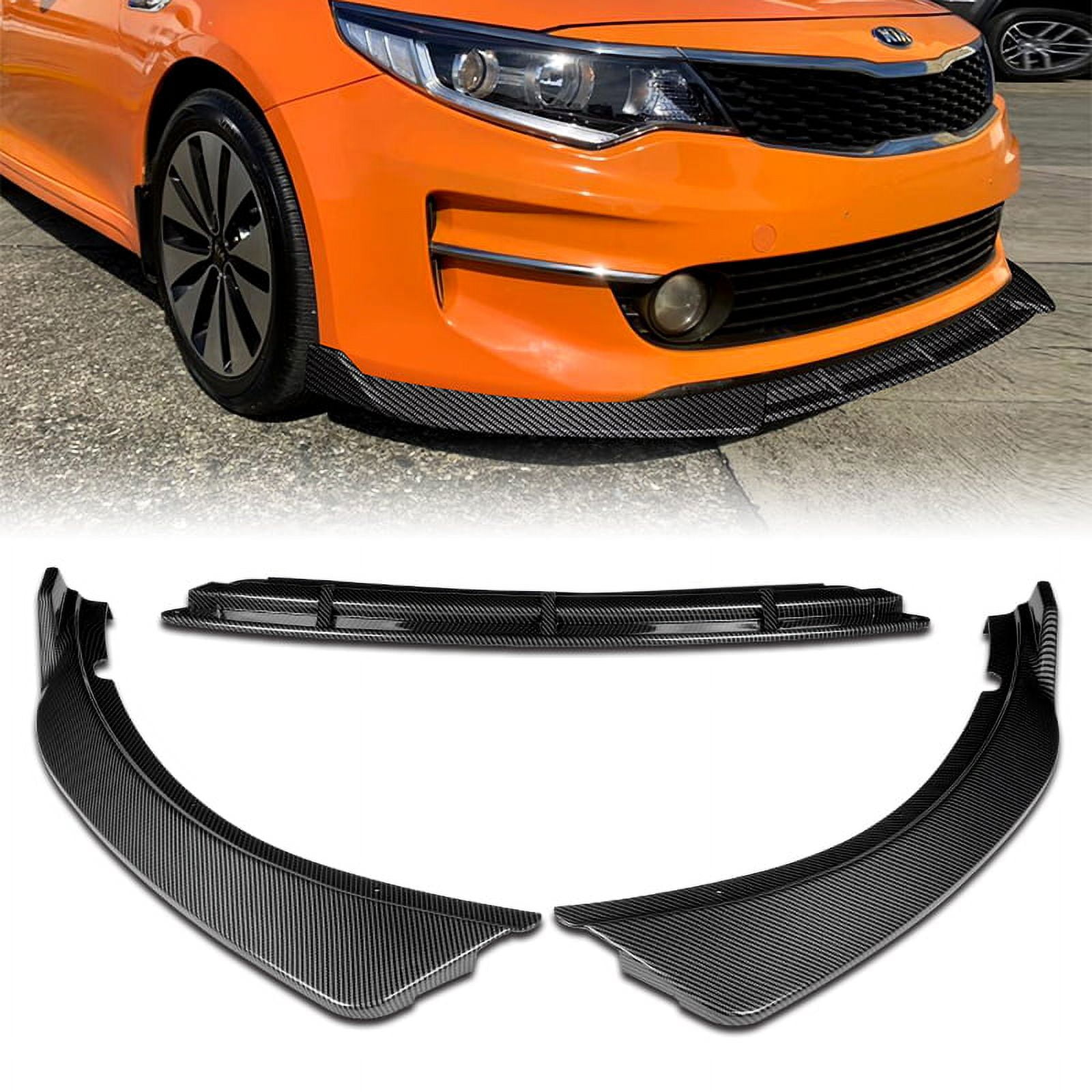 For 2016-2018 Kia Optima LX EX STP-Style Carbon Look Front Bumper ...