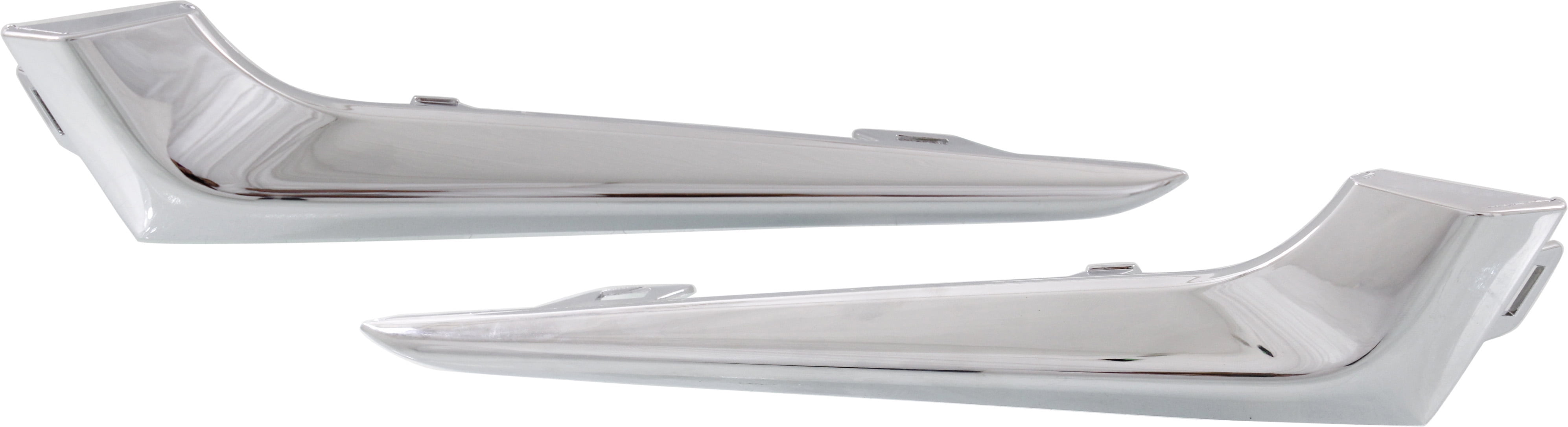 For 2016-2018 Malibu Bumper Trim Front Chrome SET PAIR - Walmart.com
