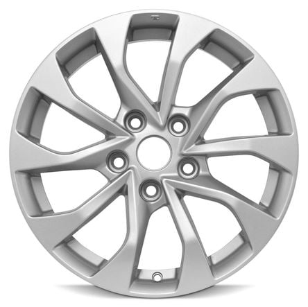 For 2016-2019 Nissan Sentra 16 Inch Painted Silver Rim - OE Direct ...