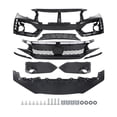 For 2016-2021 Honda Civic Type R Style Front Bumper Cover Kit with ...
