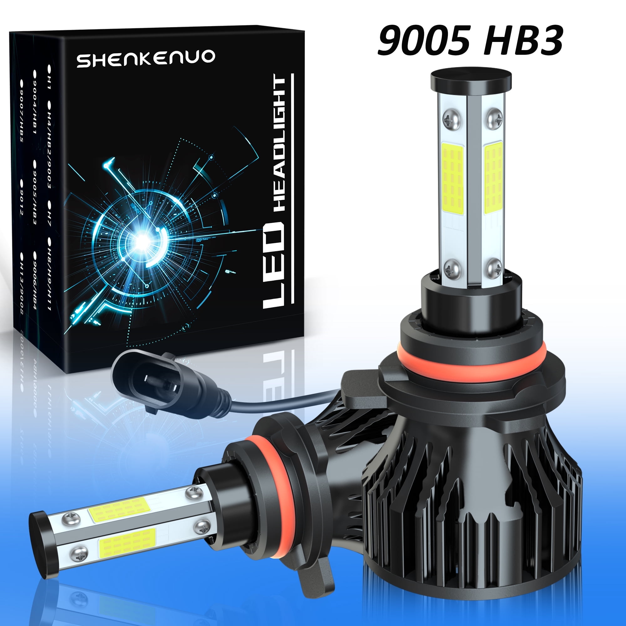 2017-2018 Chevy Silverado 1500 LED Headlight Bulbs Conversion Kit, 4 ...