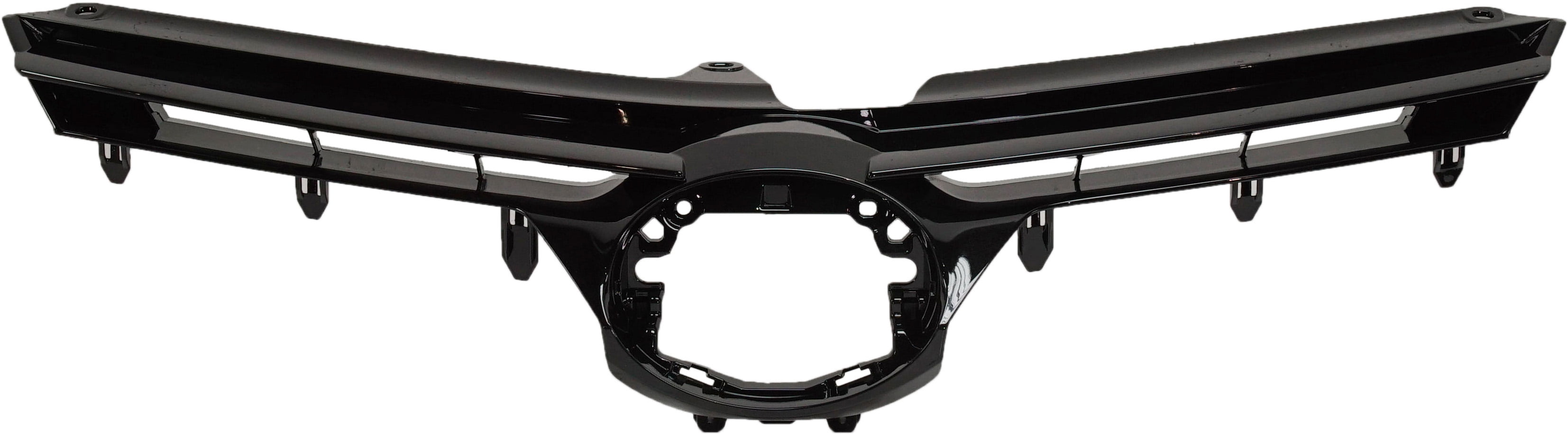 For 2017-2018 Corolla Grille Assembly Black & Silver Plastic TO1200424 ...