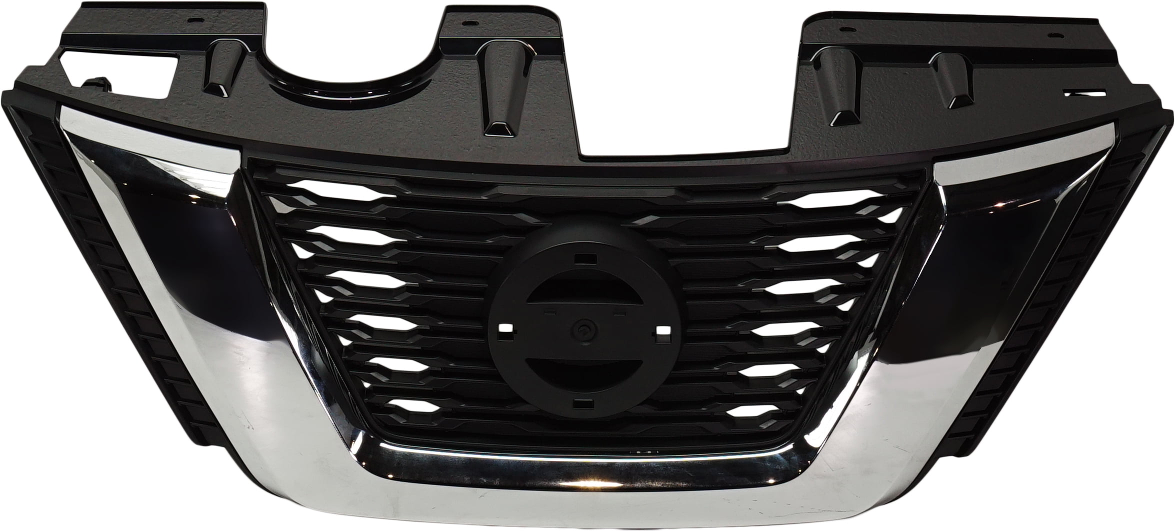 For 2017-2018 Rogue Grille Assembly Front Black ABS Plastic NI1200281 ...