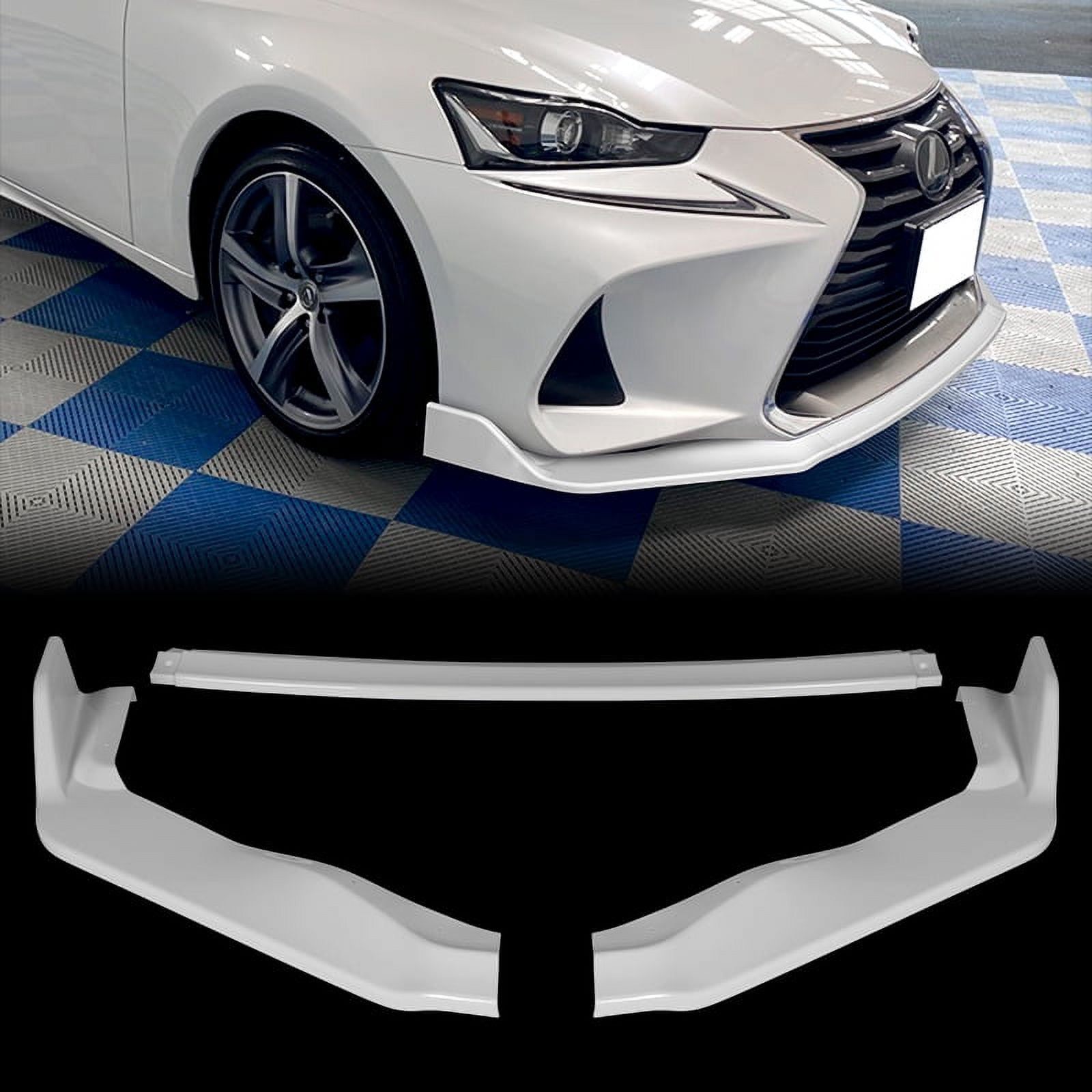 For 2017-2020 Lexus IS-Series AR-Style Painted White Front Bumper Body ...