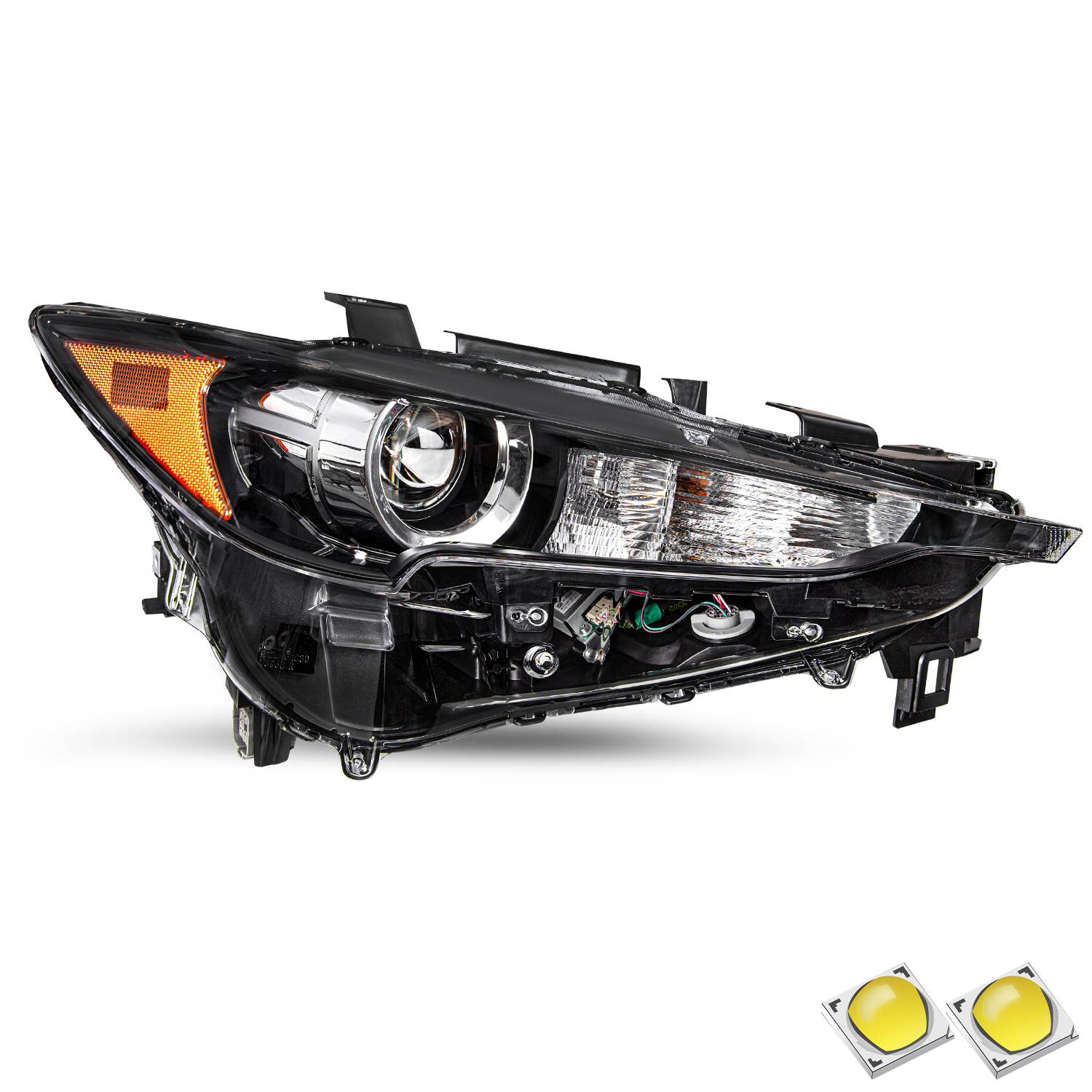 For 2017-2021 Mazda CX-5 CX5 W/O AFS Model Projector Headlight - Walmart.com