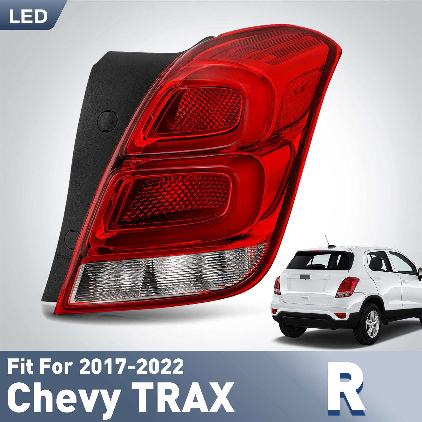 For 2017-2022 Chevy Trax LED Tail Light Brake Lamp W/ Bulb Right ...