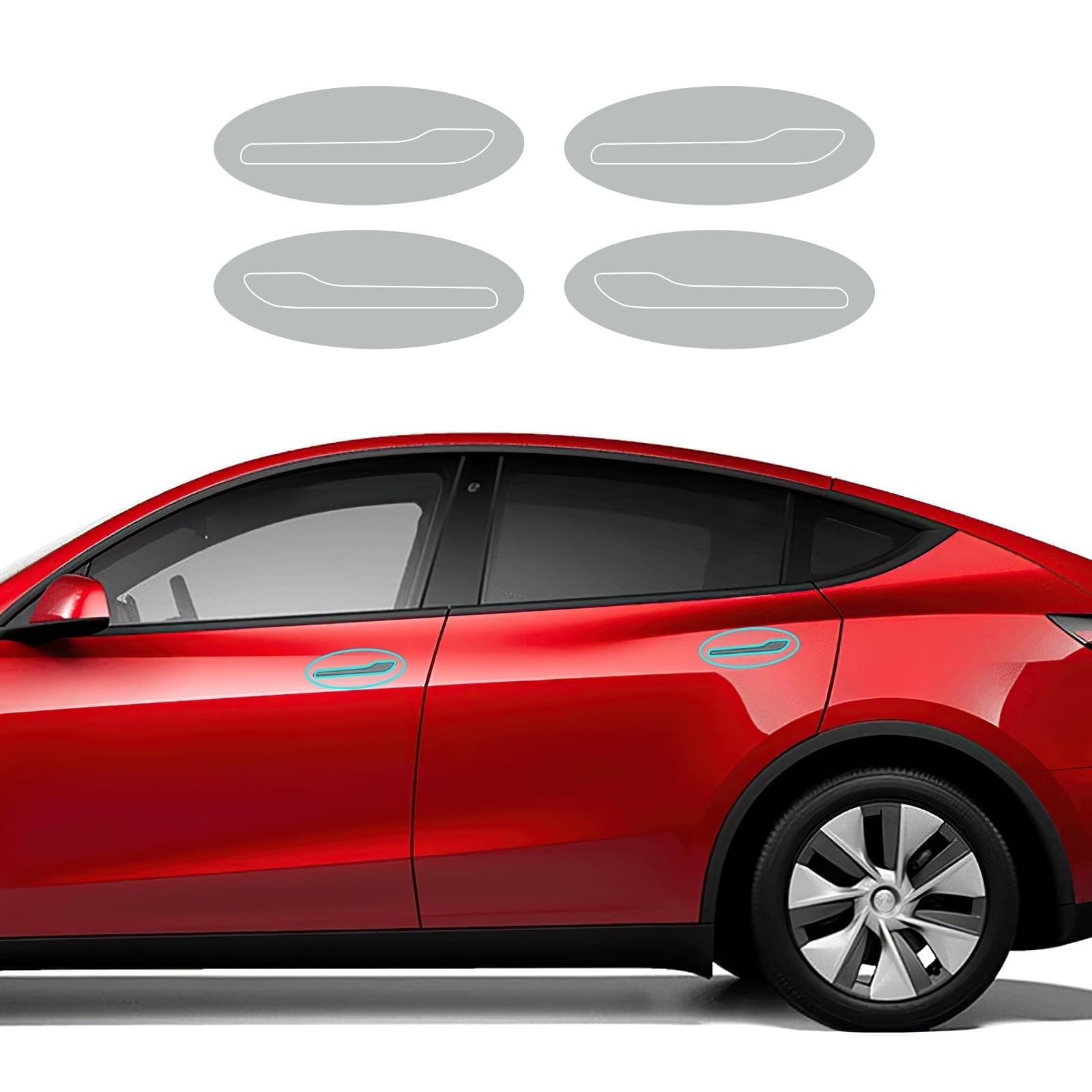 For 2017-2024 Tesla Model 3 Model Y PPF Door Handle Invisible Car ...